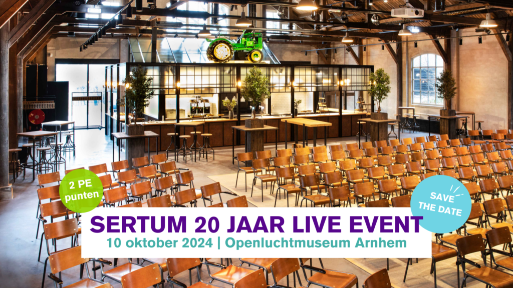 Save the Date: Sertum’s 20-jarig jubileumevent! - Sertum